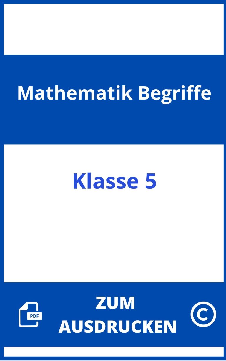 Arbeitsblätter Mathematik 5.Klasse Zum Ausdrucken